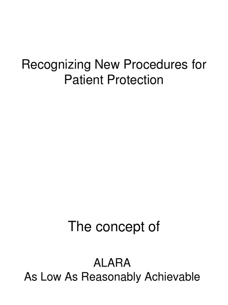 ALARA | PDF | X Ray | Health Sciences