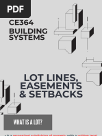 Minimum Setbacks For Residential | PDF | Building | Architecture
