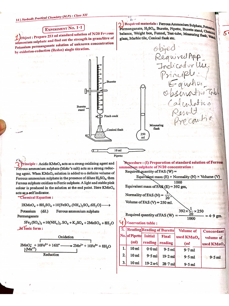 Titration Class 12th | PDF