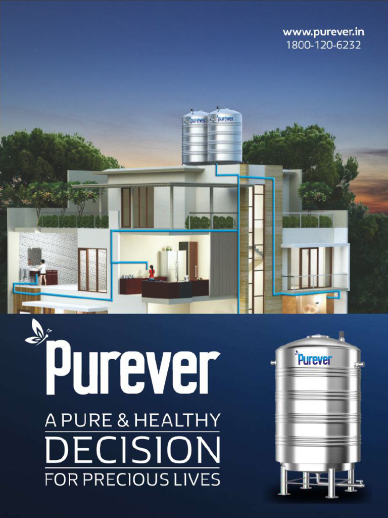 Purever SS Water Tank | PDF