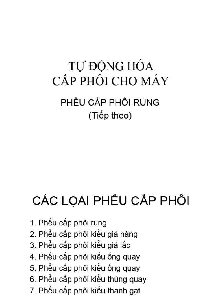 Pheu Cap Phoi Rung | PDF