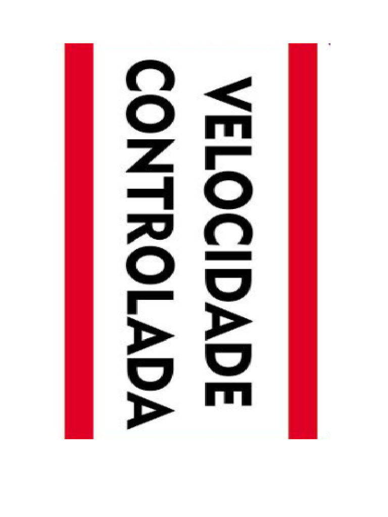 Modelo Etiqueta - Velocidade Controlada | PDF