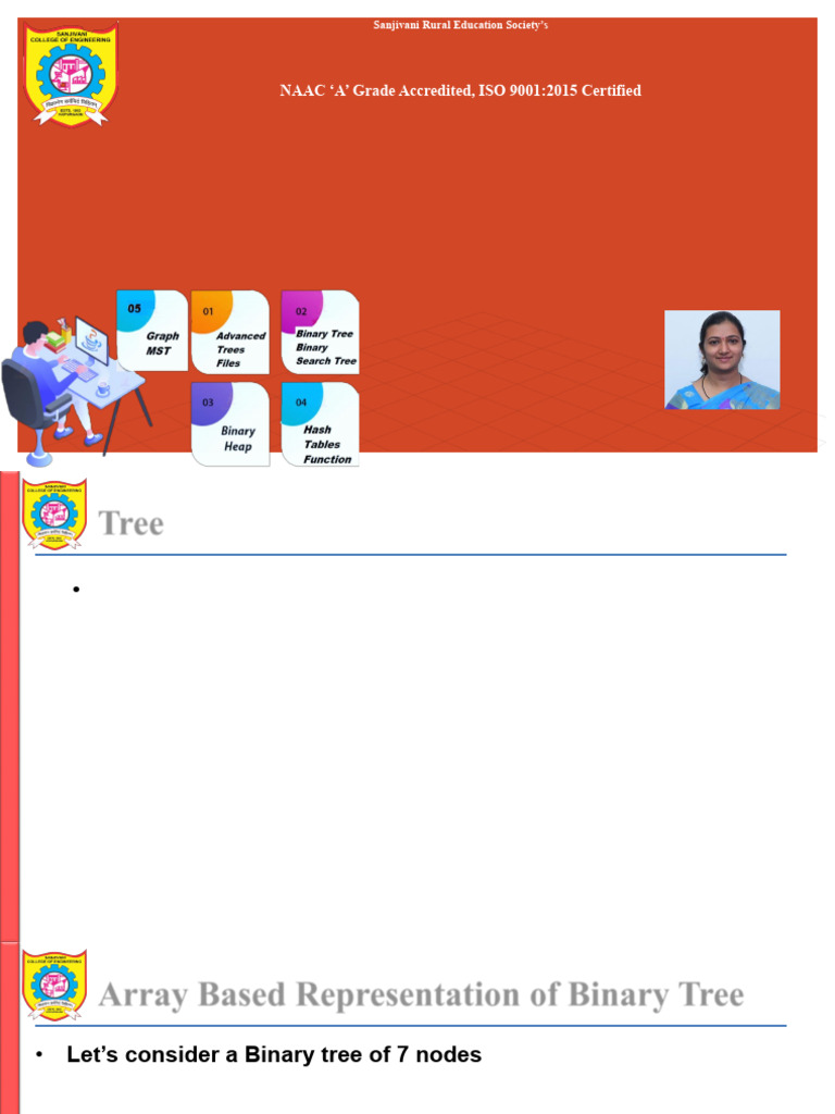 Unit 2 - 2 Binary Tree As ADT - General Tree | PDF | Computer ...