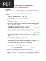 Eudiometry: Gas Volume Calculations | PDF | Gases | Combustion