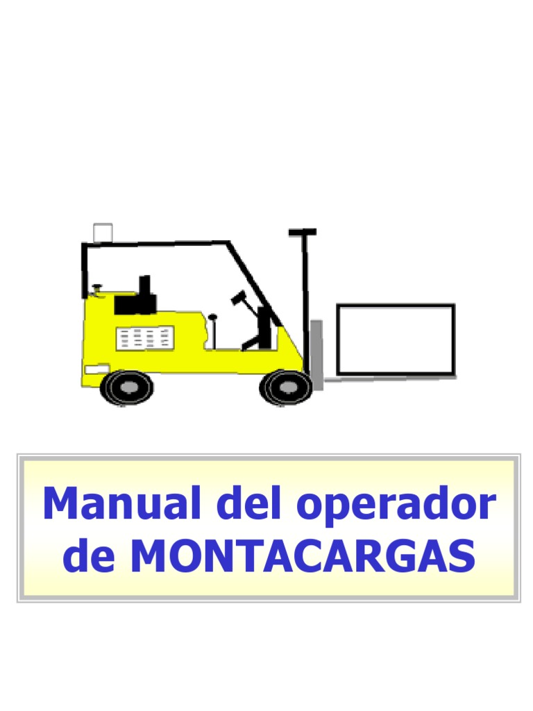 Manual Del Operador de Montacargas