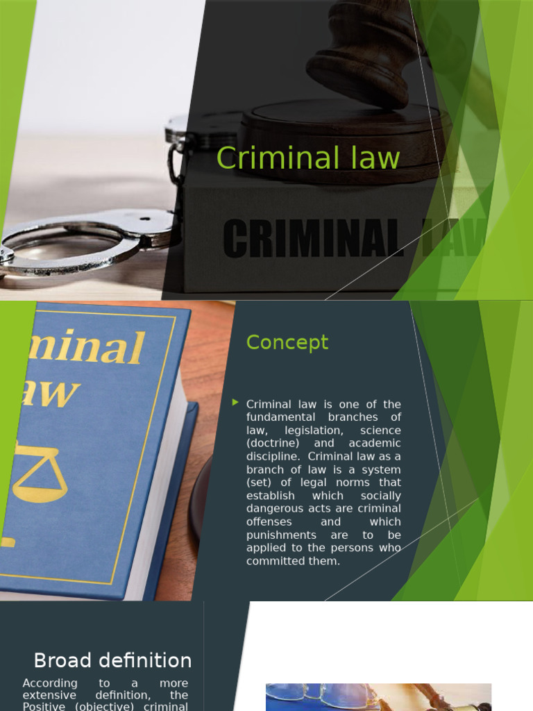 Overview of Criminal Law Principles | PDF | Crimes | Crime & Violence