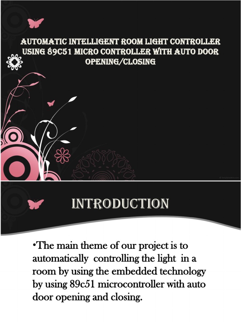 Swe Main Project PPT Scribd | PDF | Microcontroller | Embedded System
