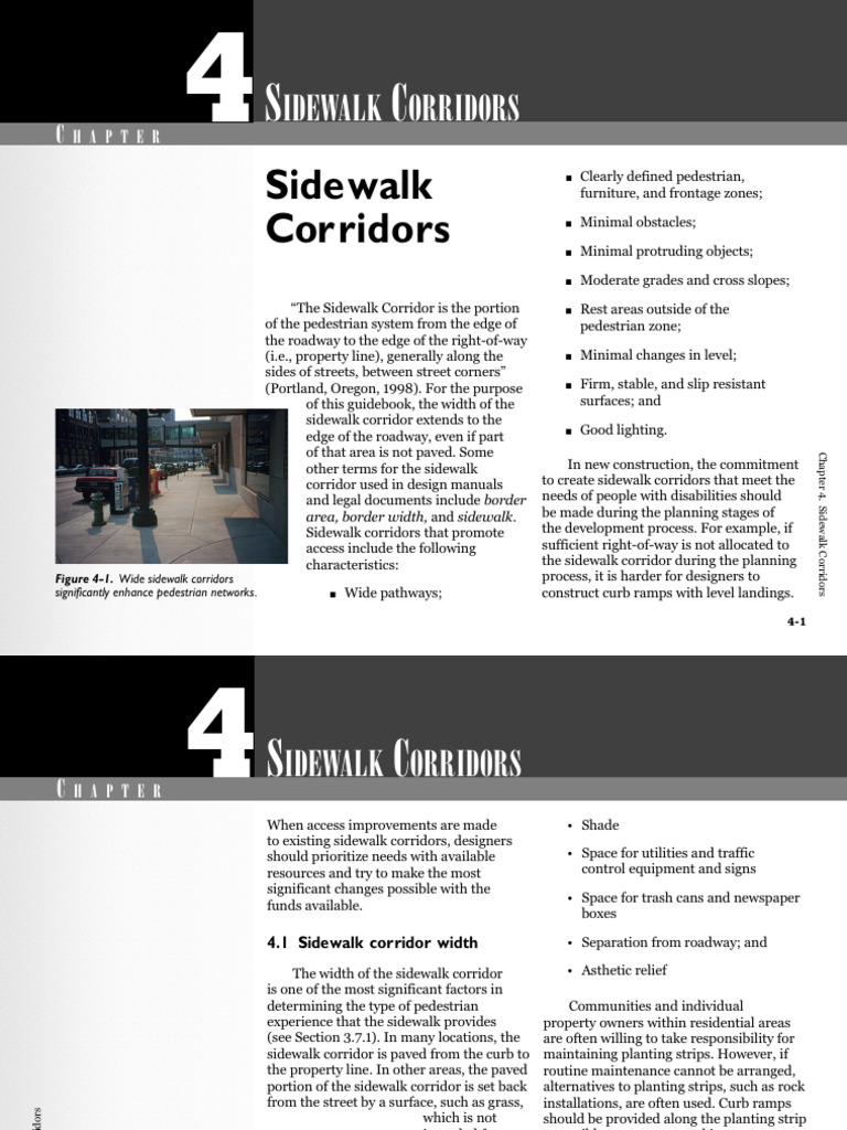 05 Chapter 4 | PDF | Sidewalk | Street