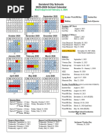 Hartselle City Schools 2025-26 Calendar | PDF | Academic Term | Festival