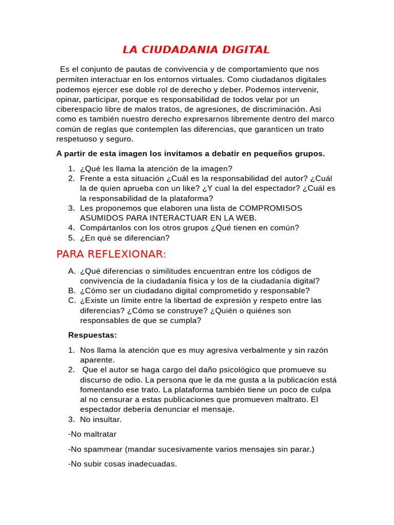 LA CIUDADANIA DIGITAL Mallo Mercerat Berlasso | PDF