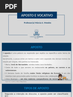 Aposto - o Que É, Tipos, Exemplos e Exercícios | PDF