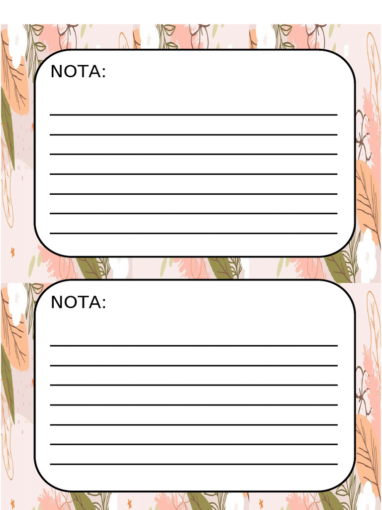 Notas | PDF