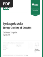 Forage Certificate | PDF