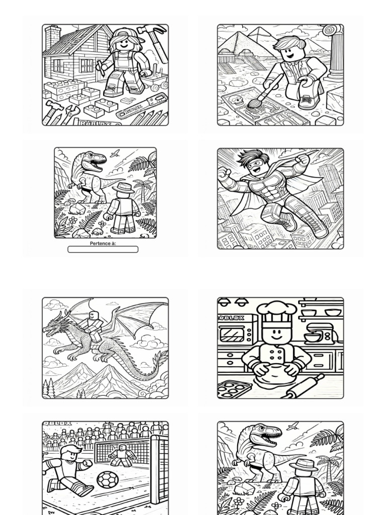 Mini Roblox (Meninos) | PDF