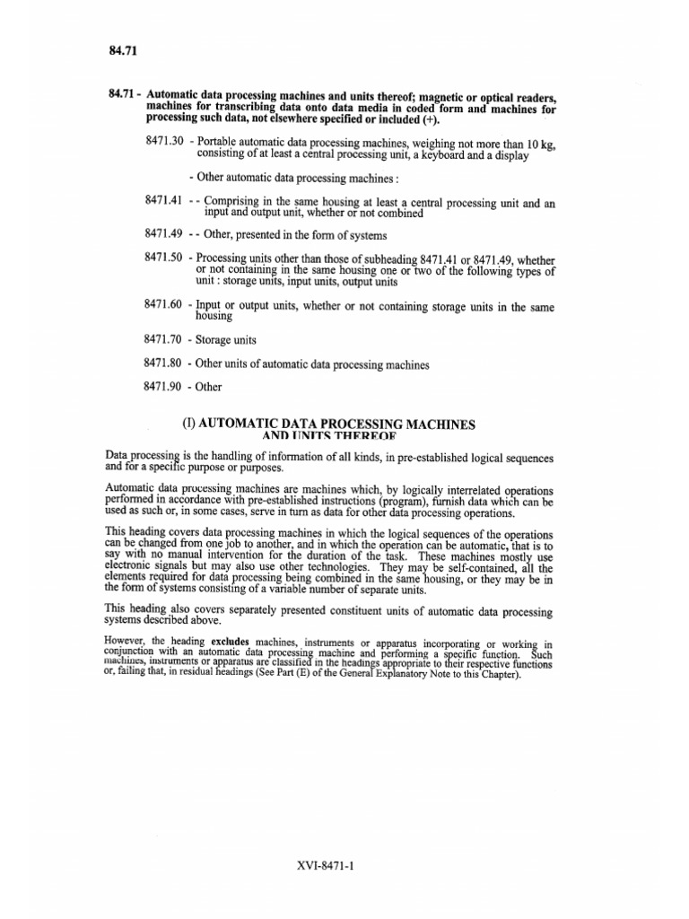 Explanatory Notes | PDF