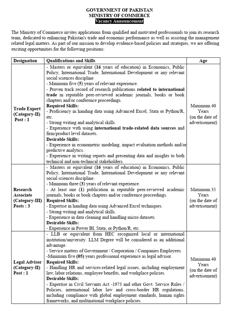 Job Advertisement On 02-07-2025 | PDF | Employment | Labour Law