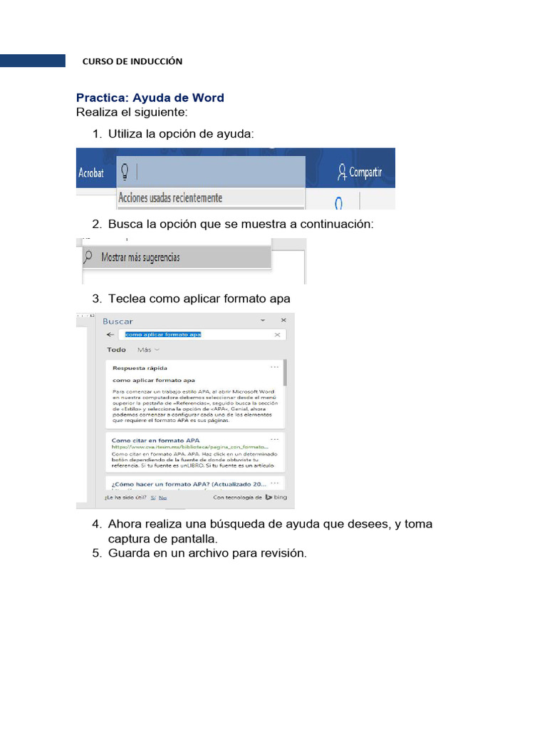 Ayuda Word 2 | PDF