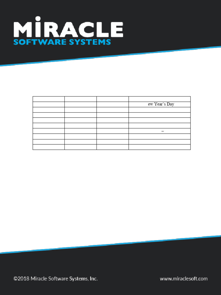 Holiday List 2019 - 2 | PDF