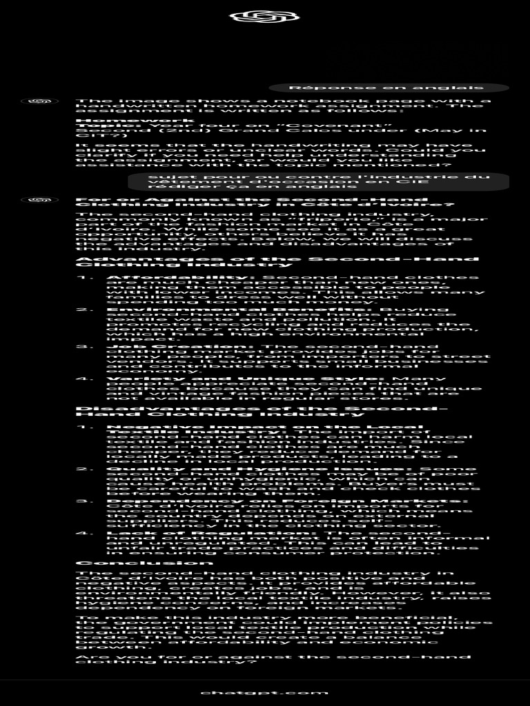 Homework Assignment Clarification | PDF