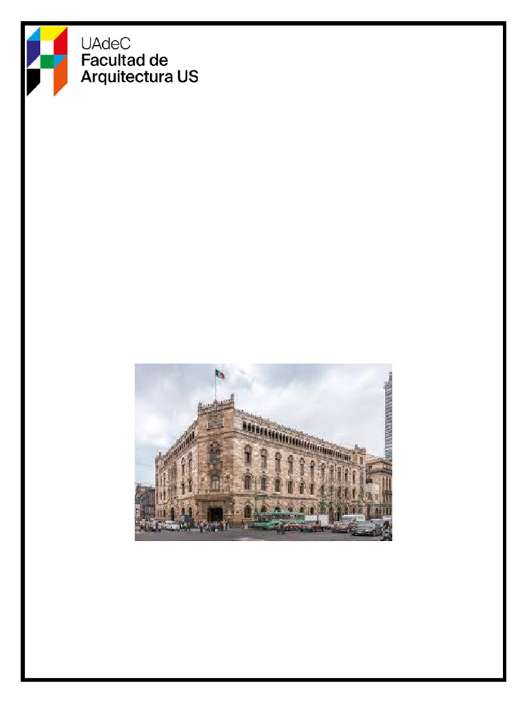 Palacio Postal: Arquitectura y Detalles | PDF