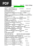 MODULE 2-BIOMOLECULES PETA-WORKSHEET-answer Key | PDF | Dna | Nucleic Acids
