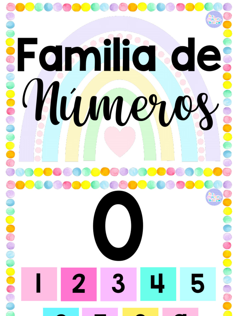Familia de Numeros | PDF
