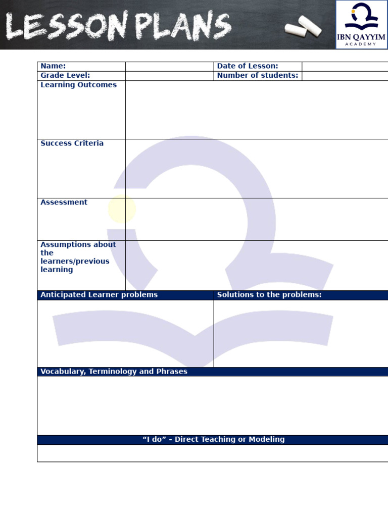 LESSON PLAN Grammar Week 3 | PDF