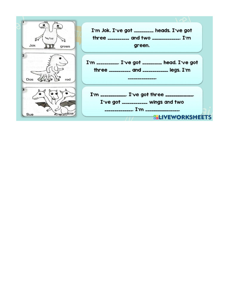 Worksheet 1418027 | PDF