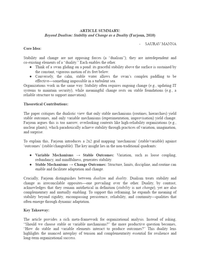 OC Session 1 - My Article Summary | PDF