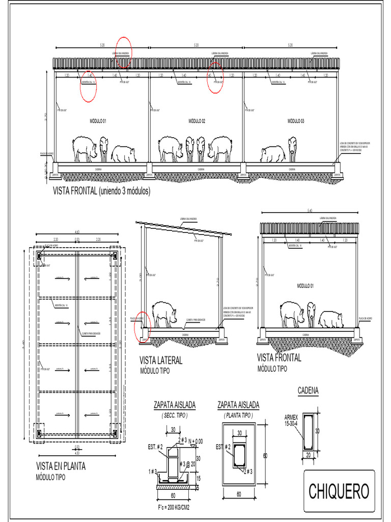 Techumbre de lámina galvanizada 4x4 | PDF