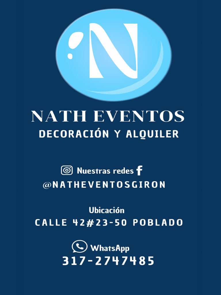 Nath Eventos 60x100 | PDF