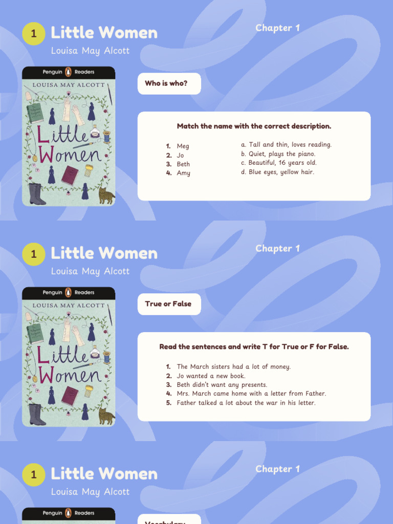 Little Women - Chapter 1 | PDF