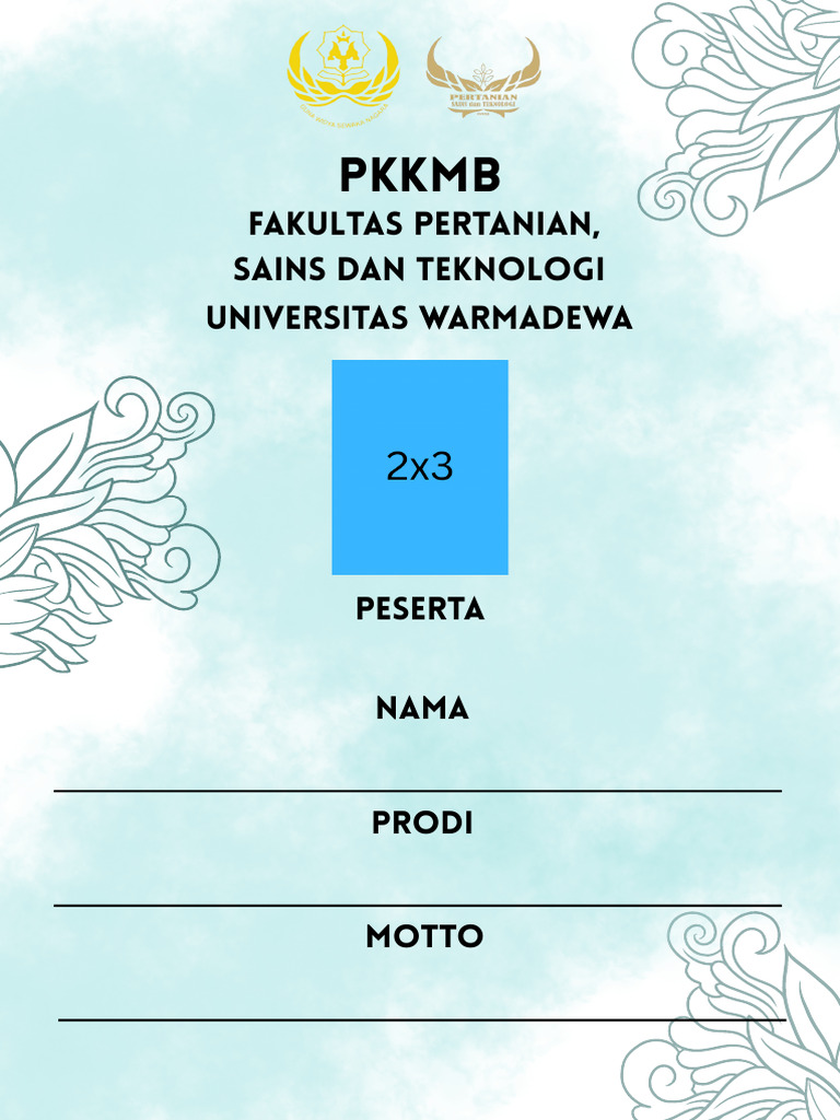 Name Tag PKKMB Mahasiswa Baru FPST | PDF
