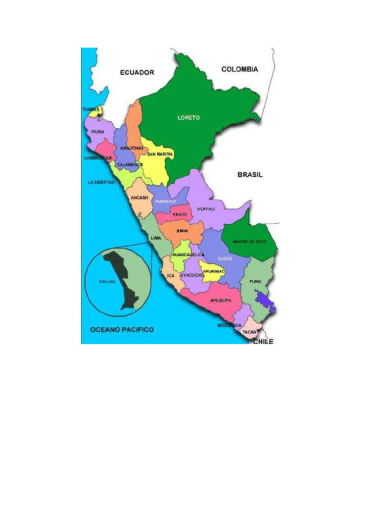 Mapa Del Peru | PDF
