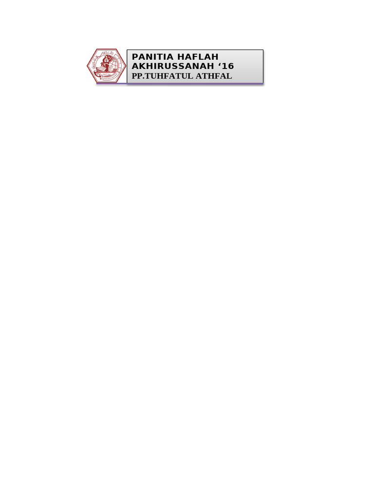 Logo Haflah | PDF