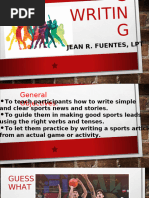 Copyreading and Campus Journalism Worksheet PDF | PDF | Paragraph | Verb