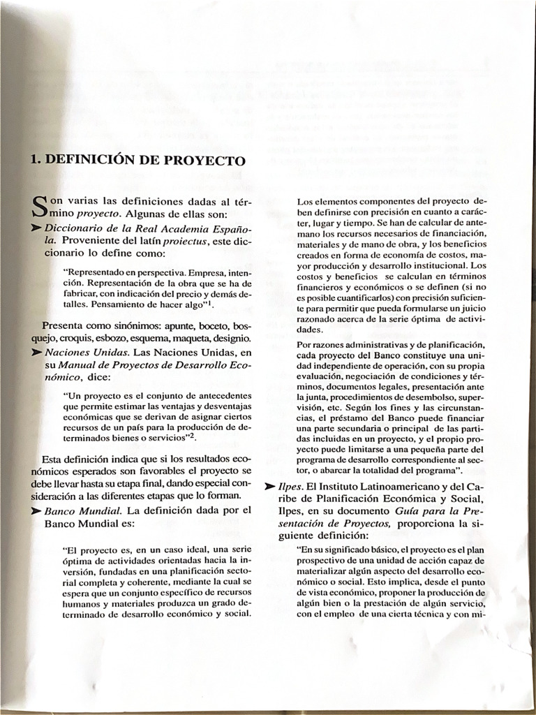 Definición de Proyecto | PDF