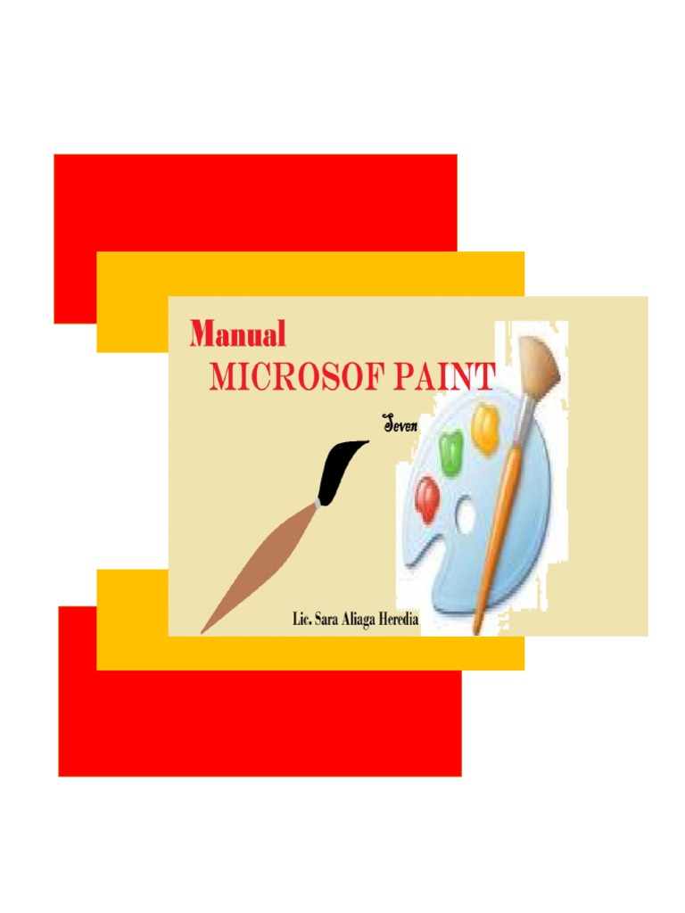 Manual de PAINT | PDF | Informática | Software
