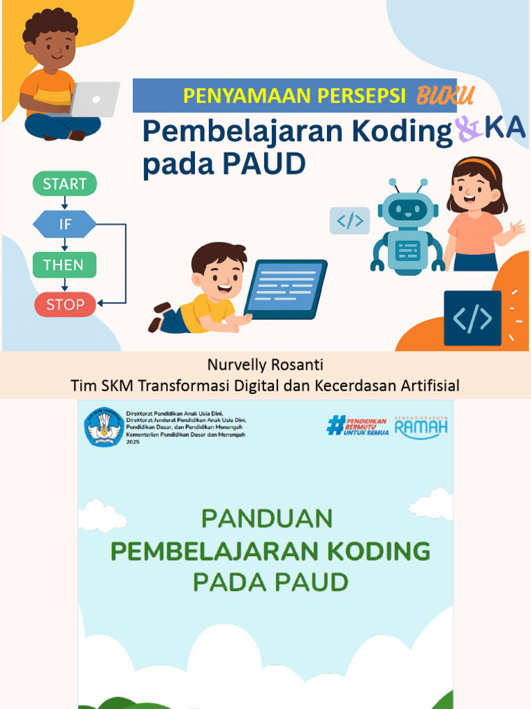 Koding Kreatif untuk Anak PAUD | PDF
