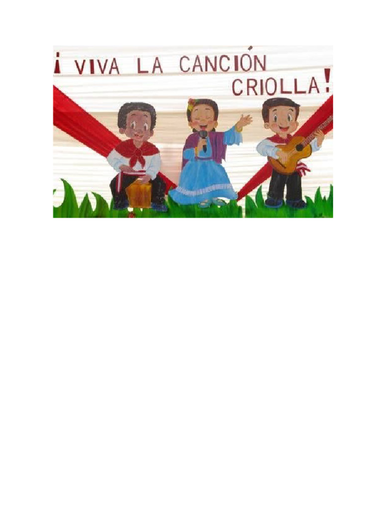 Imagen Cancion Criolla | PDF