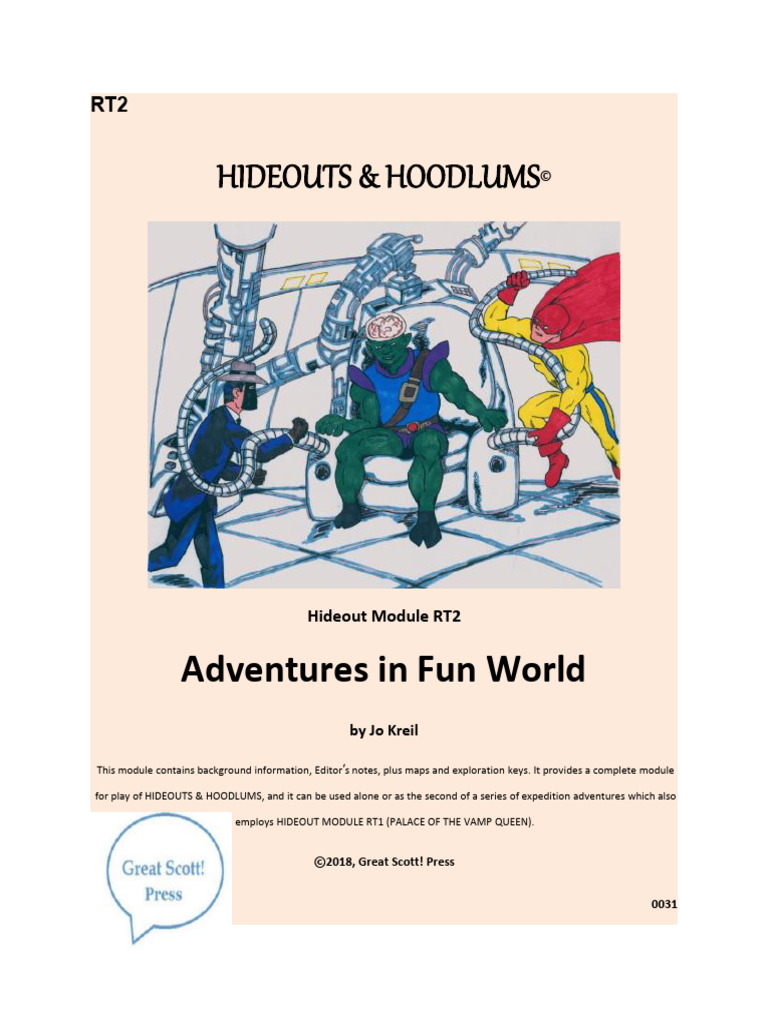 Fun World Adventure Module RT2 | PDF | Amusement Park | Everglades
