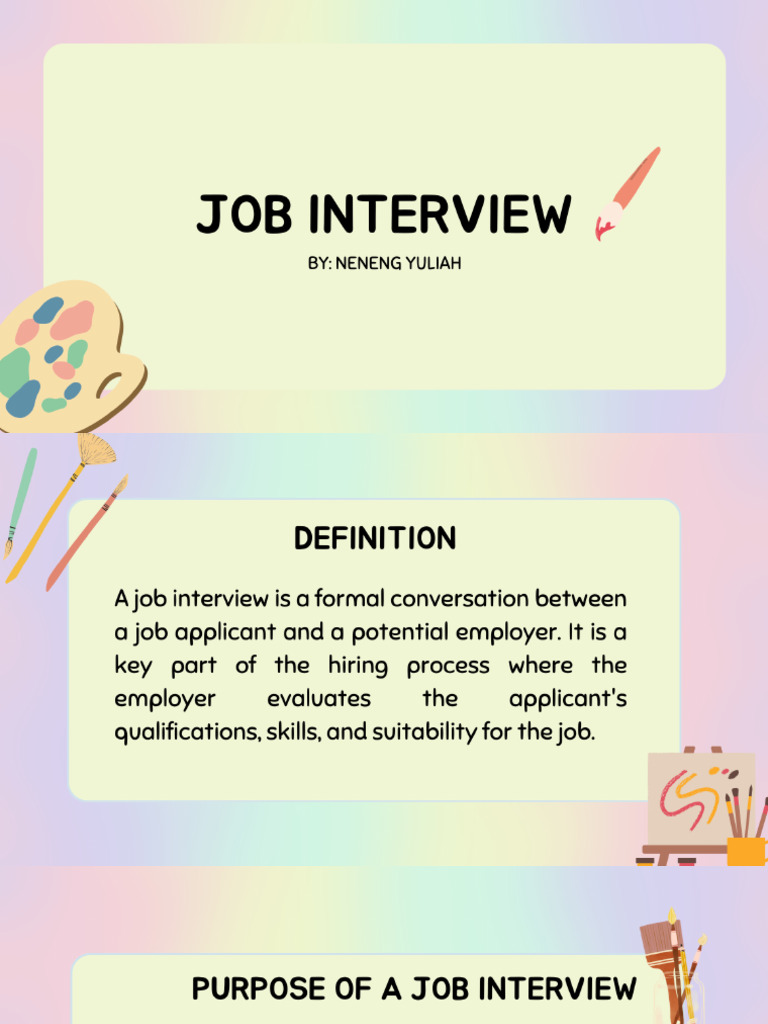 Job Interview | PDF