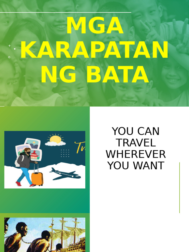Mga Karapatan NG Bata | PDF