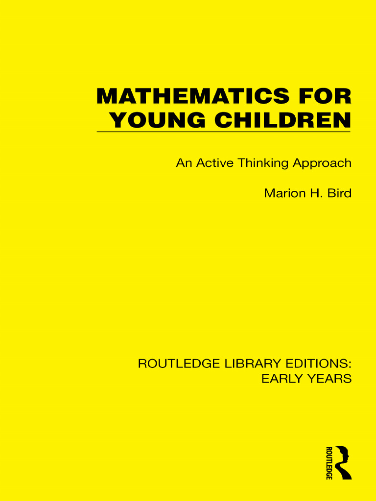 Mathematics For Young Children An Active Thinking Approach (Marion H ...