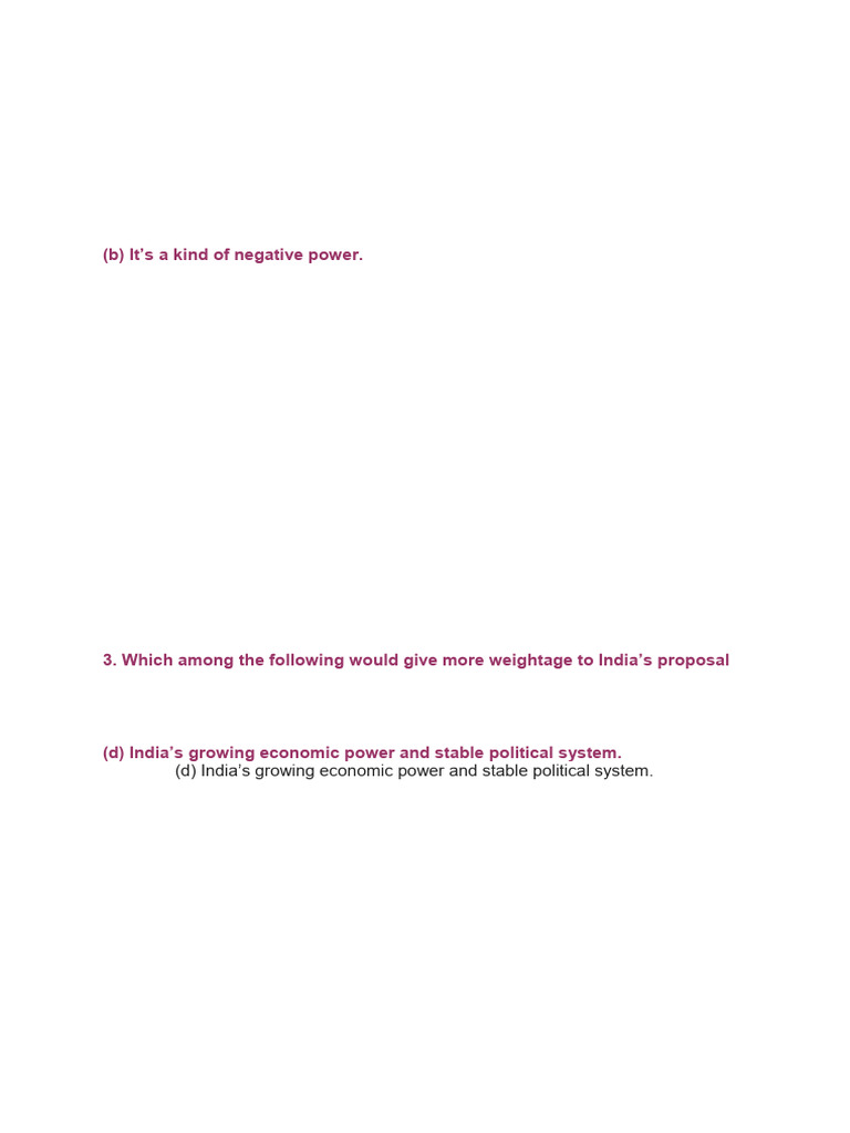 UN Security Council Functions and Reforms | PDF | United Nations ...