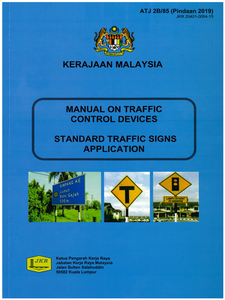 ATJ 02B@85 (Pindaan 2019) - Manual On Traffic Control Devices - Traffic ...