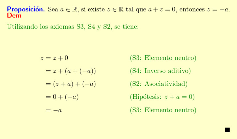 Proposición 3 | PDF