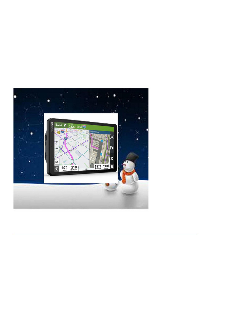 7652 Garmin DÃ Â"Zl LGV 810 MT-D EU Truck Navigation Device With Colour ...