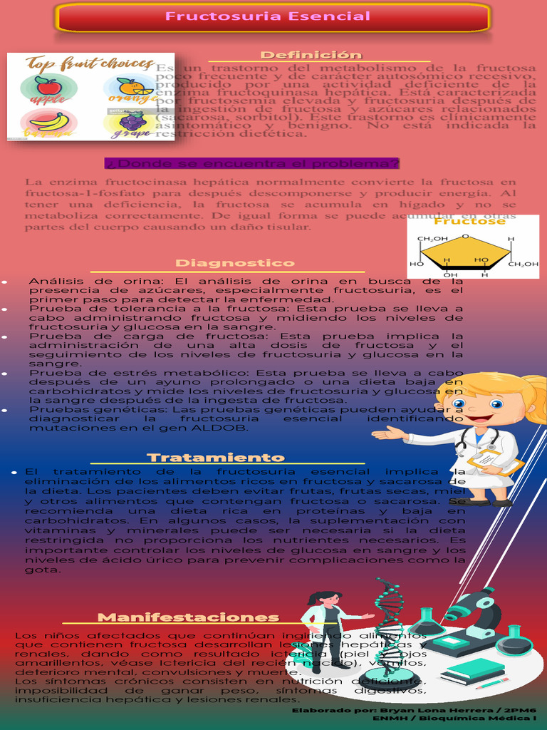 Diagnóstico de Fructosuria Esencial | PDF | Enfermedades y trastornos ...
