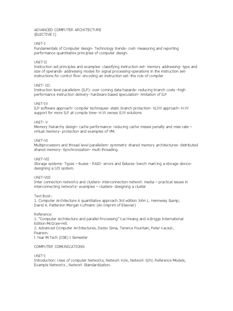 Advanced Computer Architecture Pdf Relational Model Common Object Request Broker Architecture